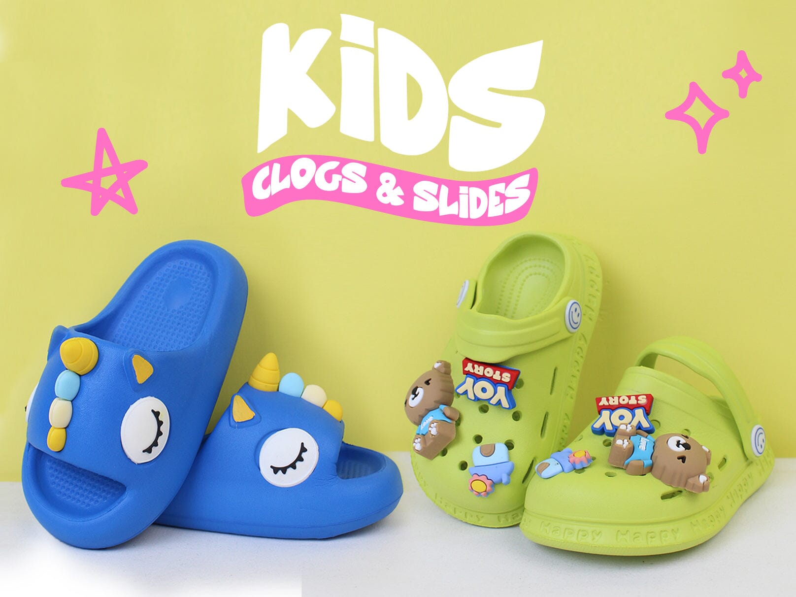 Kid's Clogs & Slides – Iluvlittlepeople
