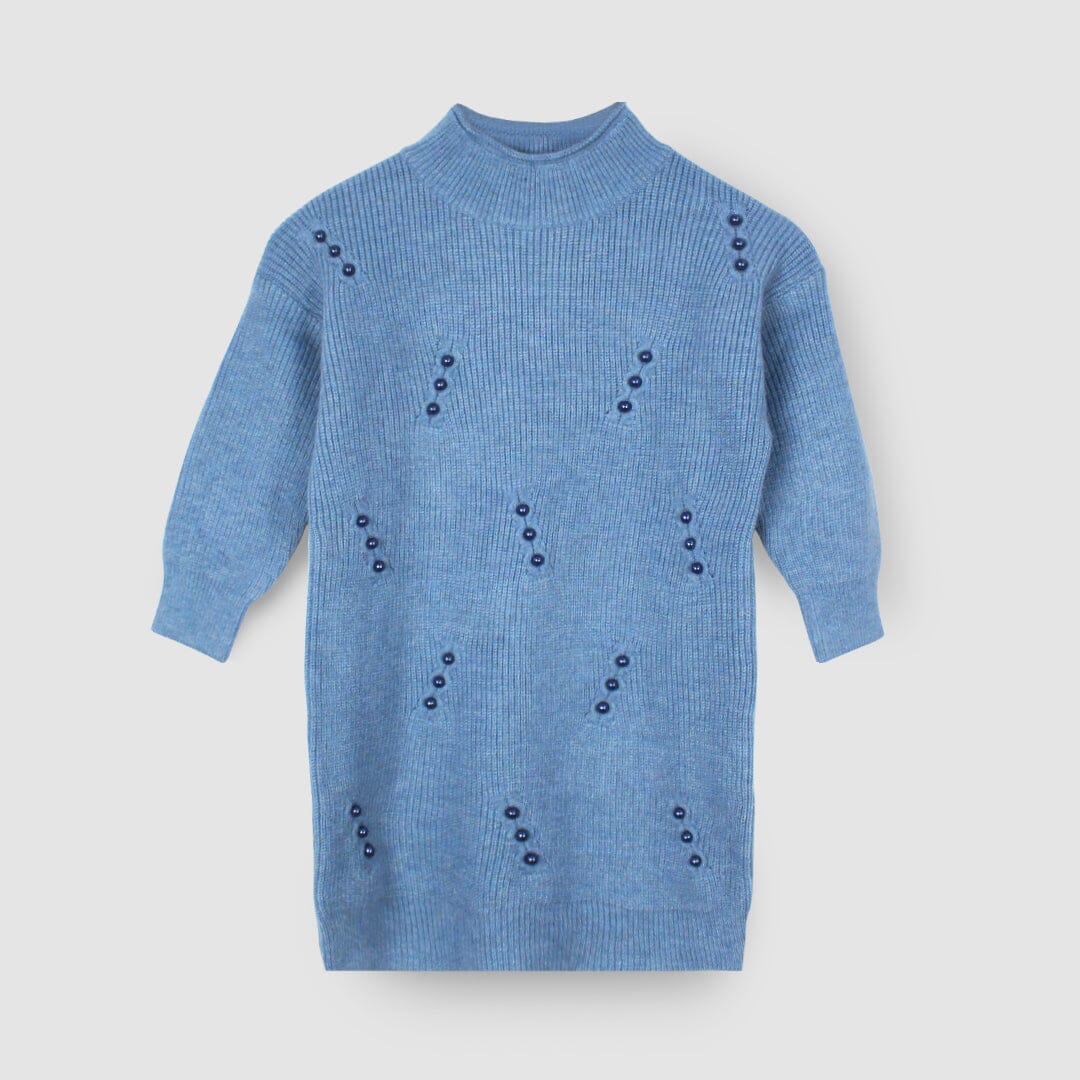 Attractive Blue Themed Girls Sweater – Iluvlittlepeople