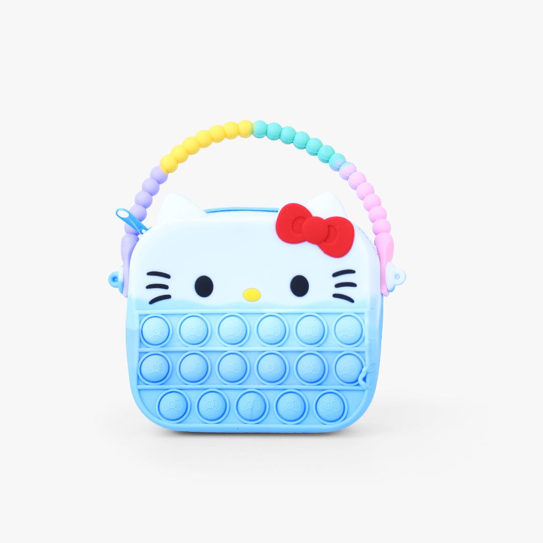 Cute Character Blue Themed Premium Quality Popit Bag – Iluvlittlepeople