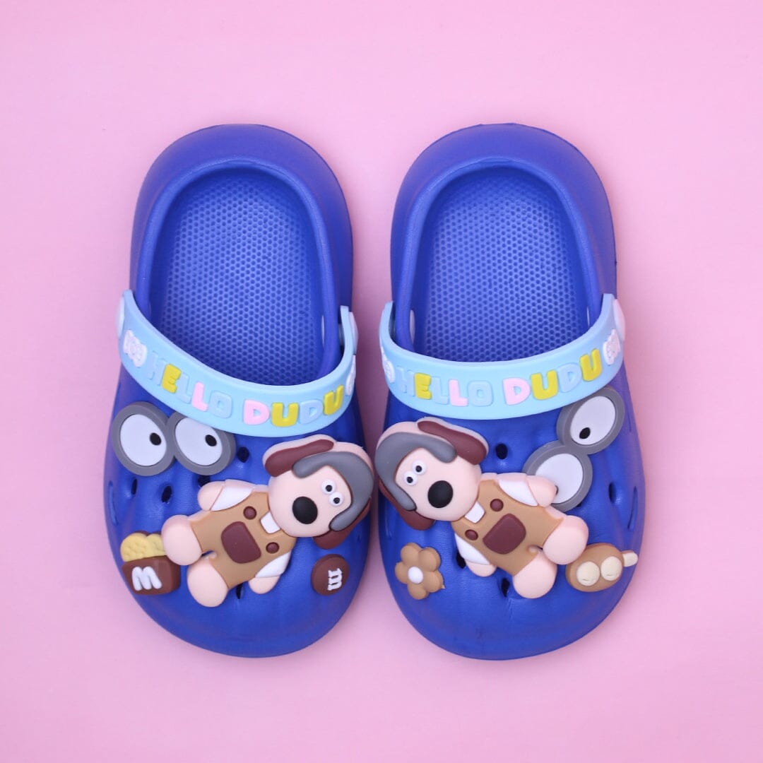 Dashing Blue Hello Dudu Kids Clogs – Iluvlittlepeople